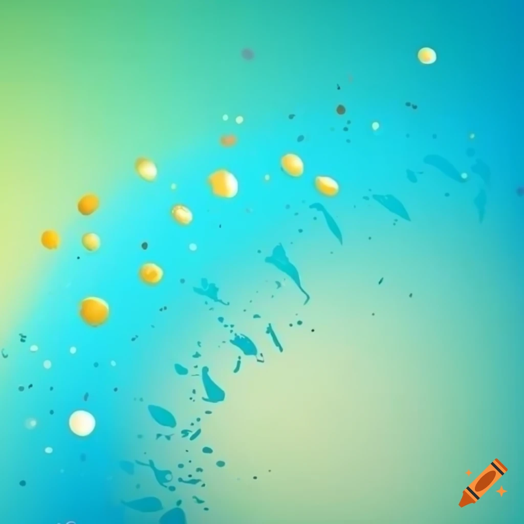 Colorful and playful background for children's app