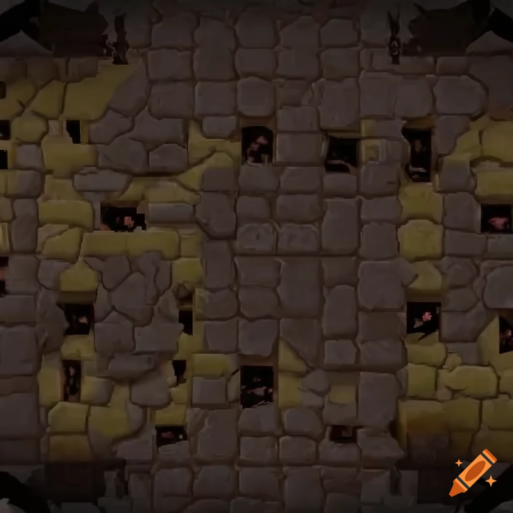 Top-down tile texture pack for Runescape Darkest Dungeon on Craiyon