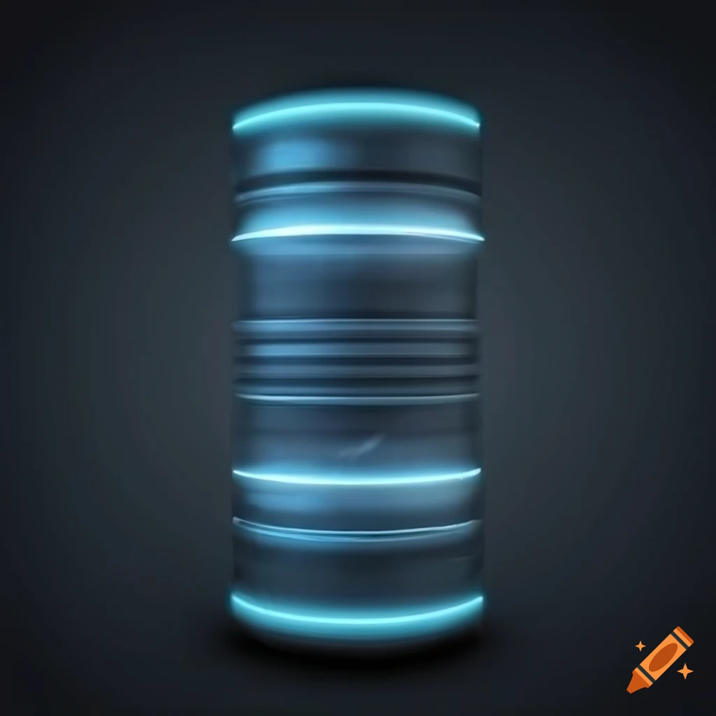 Realistic front view of a futuristic tube on Craiyon