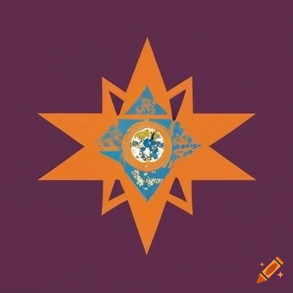 Minimalist flag of Minnesota with state outline, North Star, and Loon ...