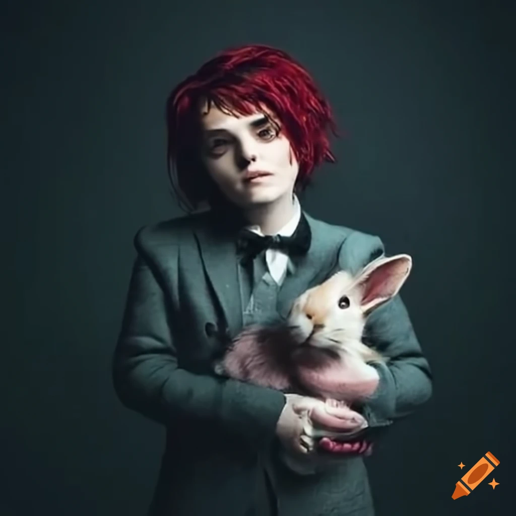 Gerard way with bunnies