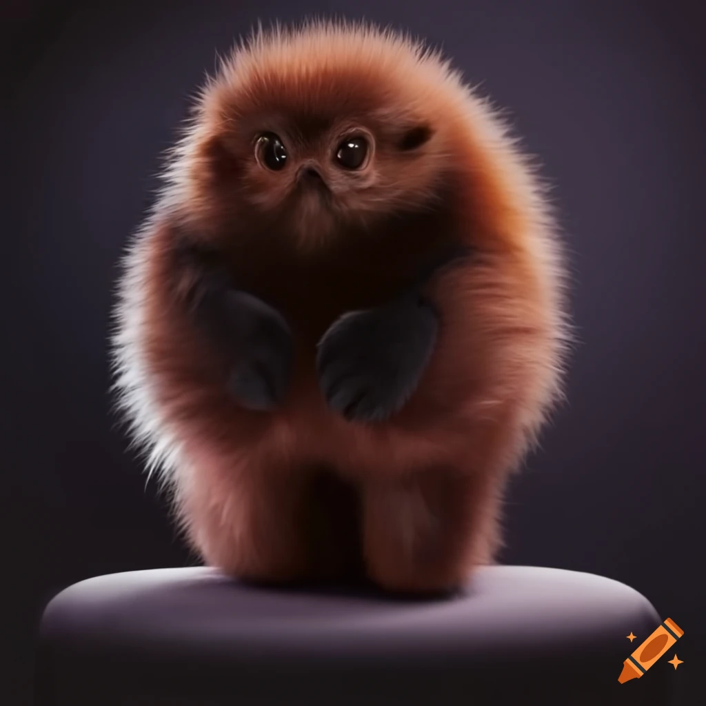 Close-up of a fluffy furball