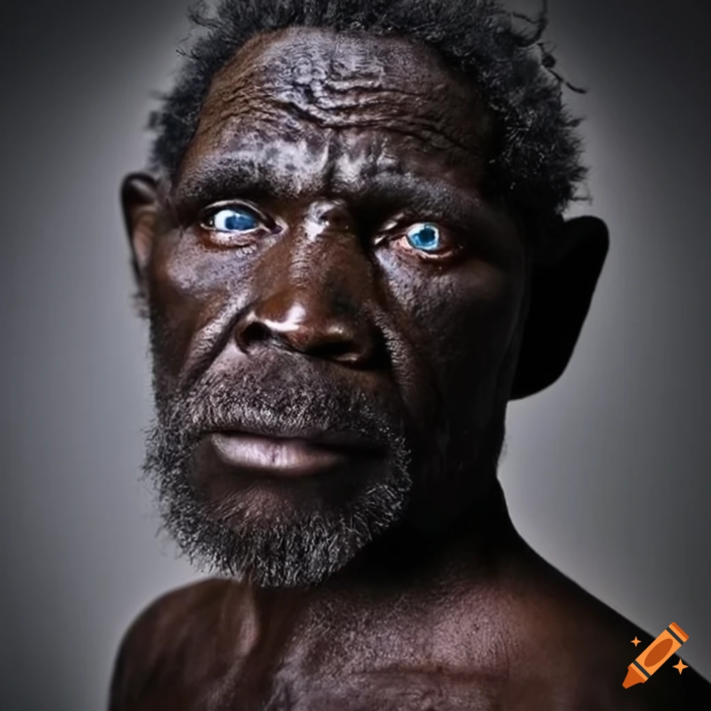 African Man With Blue Eyes
