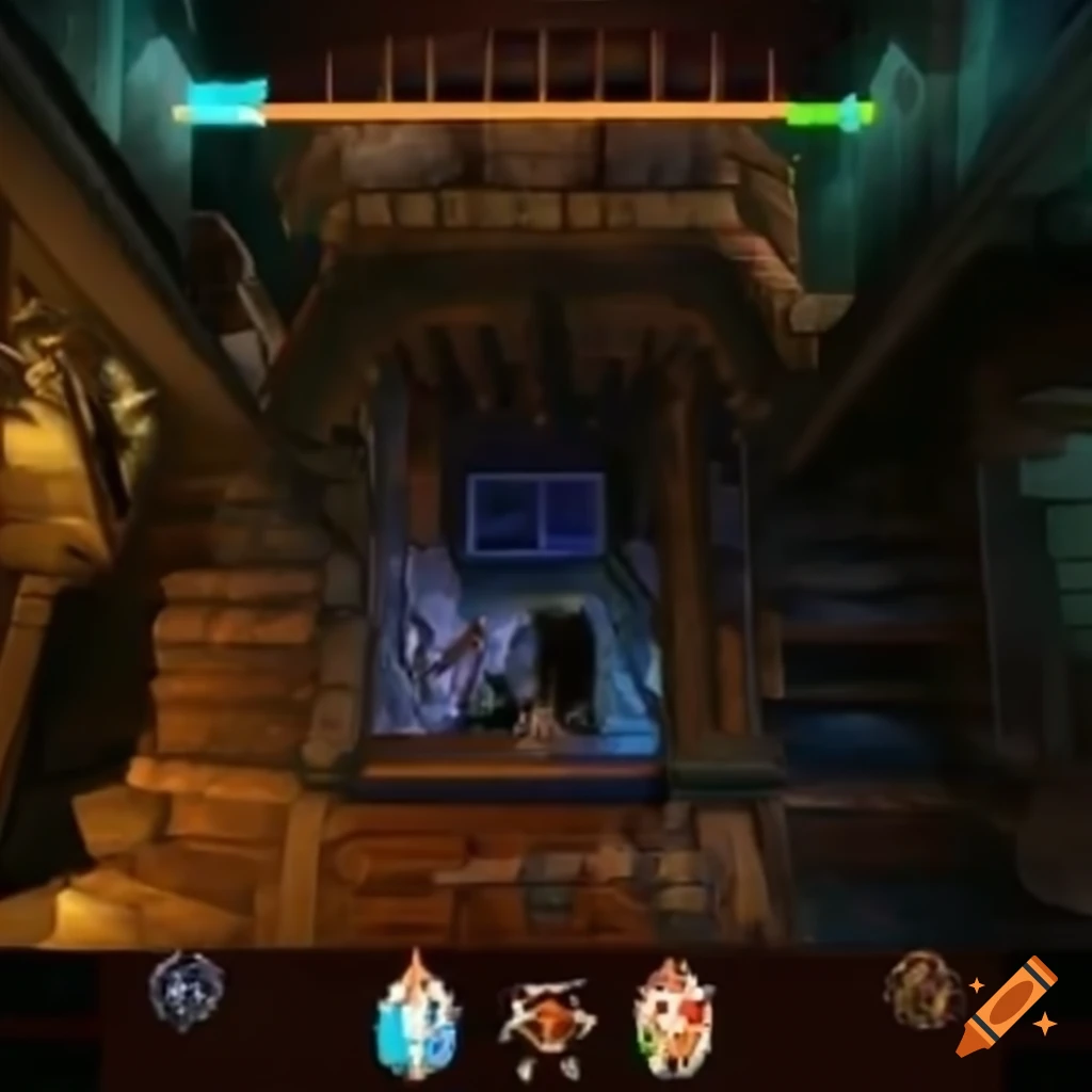 Screenshot of a charming gameplay experience