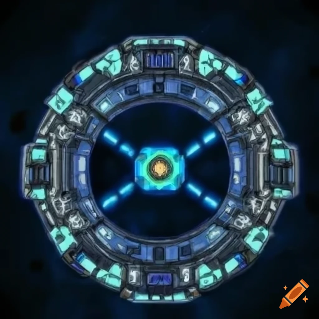 High-energy industrial scene with gears and rocks inspired by heavy ...