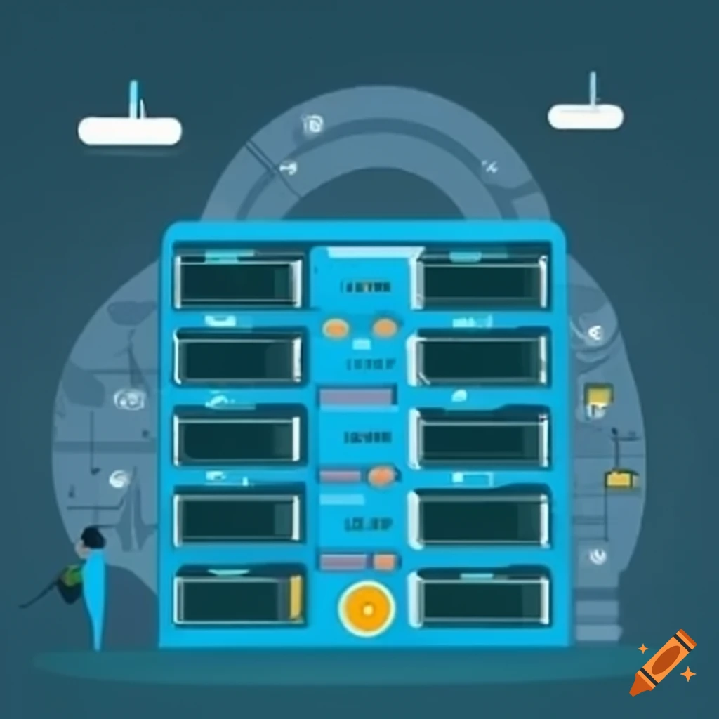 Logo of leet hosting platform on Craiyon