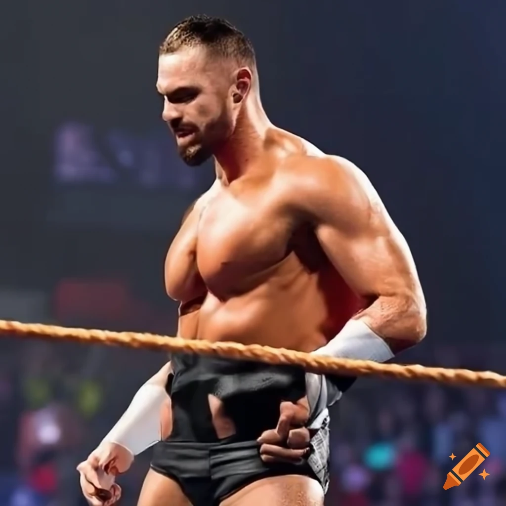 La knight wwe wrestler on Craiyon