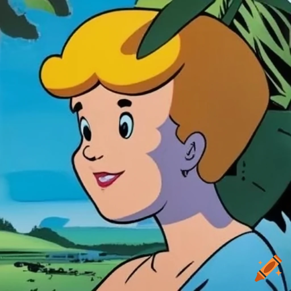 Archie Comics Style The Birth Of Venus
