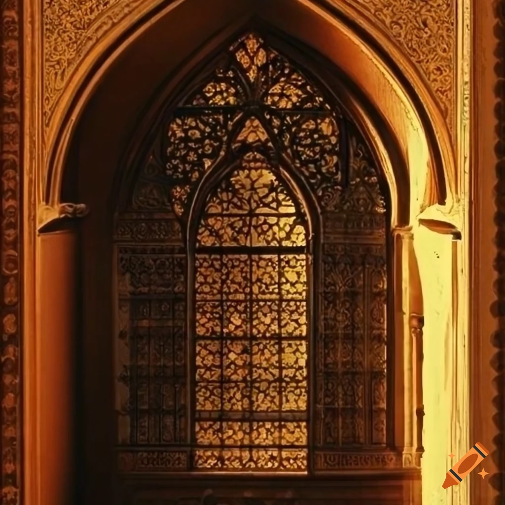 High-resolution gothic-inspired islamic art on Craiyon