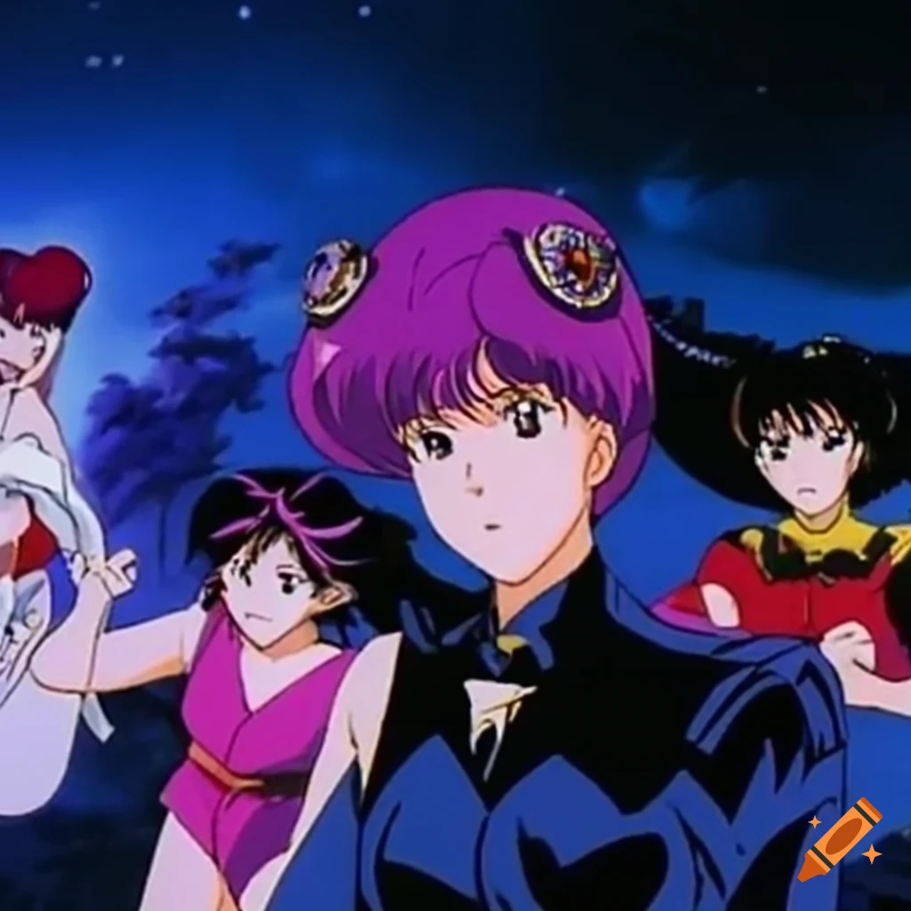 The birth of venus reimagined as 80s anime ova