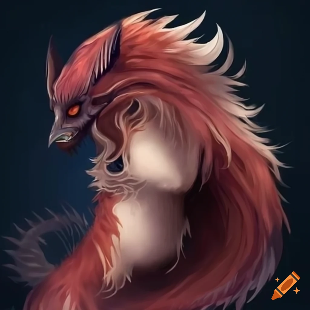 Image of an elegant and graceful mythical creature on Craiyon