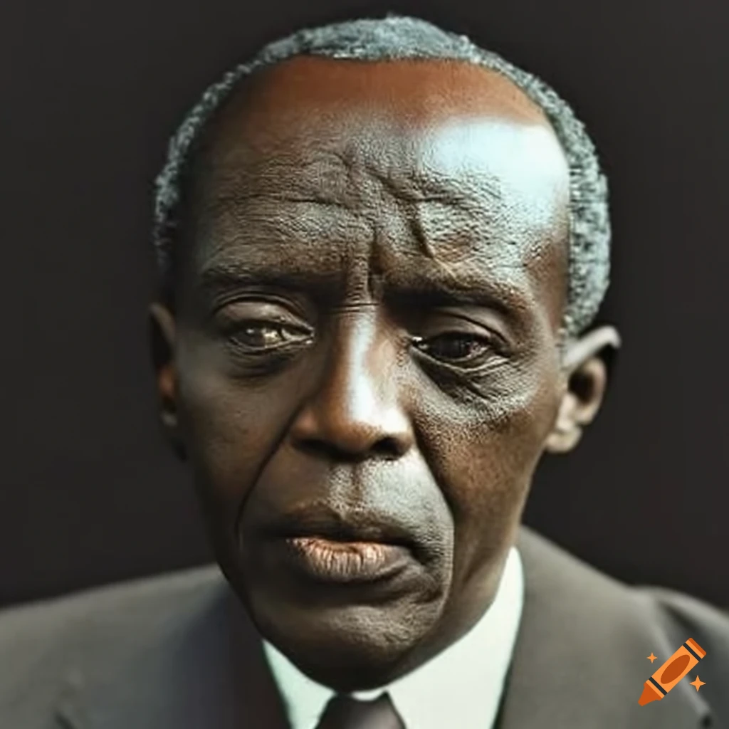 Portrait of grégoire kayibanda, the first president of rwanda on Craiyon