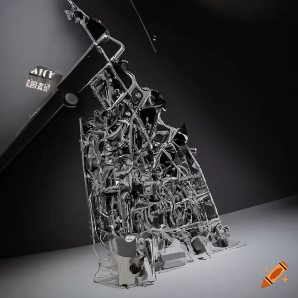 Bold line mickey mouse artwork inspired by georg baselitz and keith ...