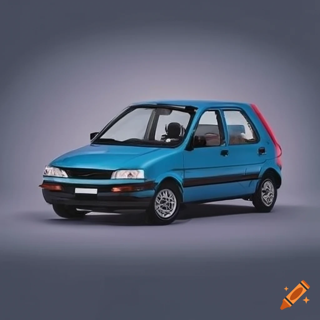 Subaru justy car on Craiyon