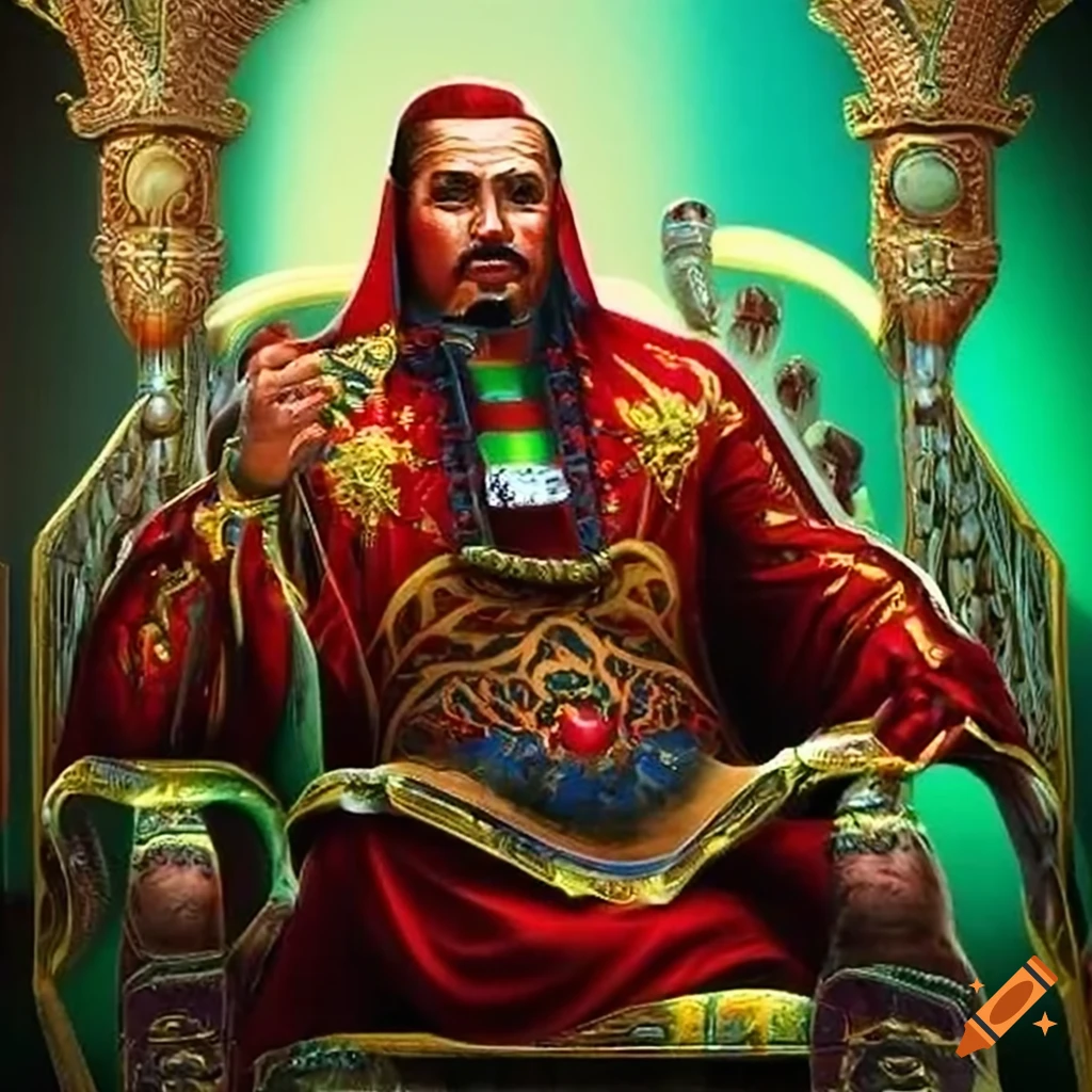 Portrait of alexander bin salazar on Craiyon