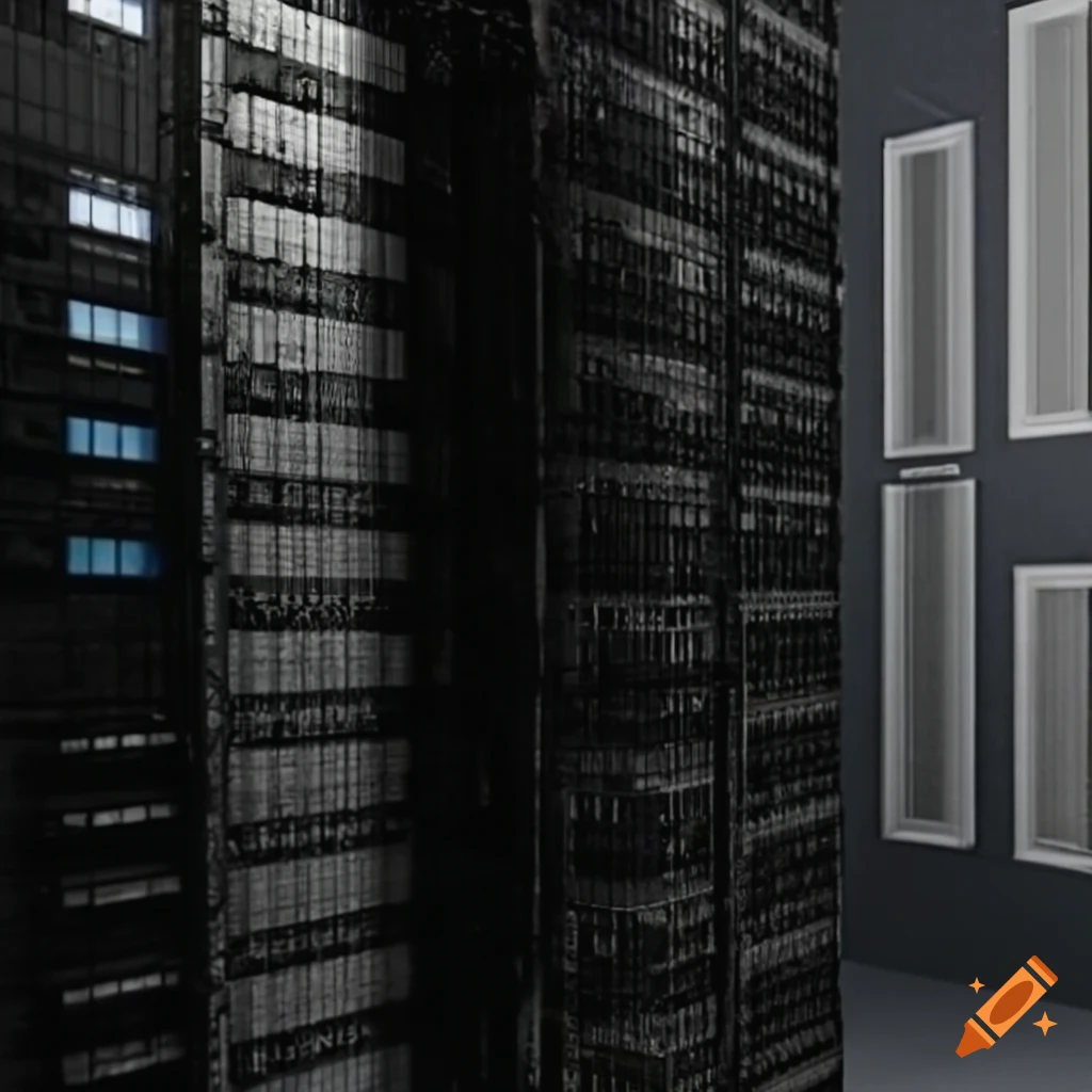 Visual representation of hosting issues on Craiyon