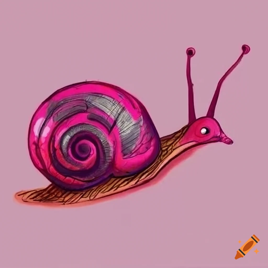 Pink snail