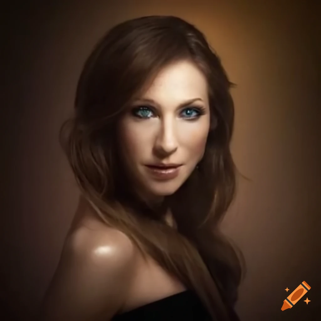 Darya folsom, news anchor at kron4 on Craiyon