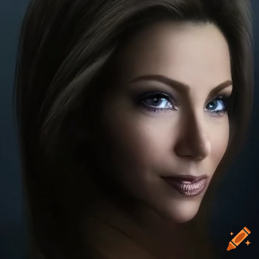 Darya folsom, news anchor from kron4 at age 45 on Craiyon