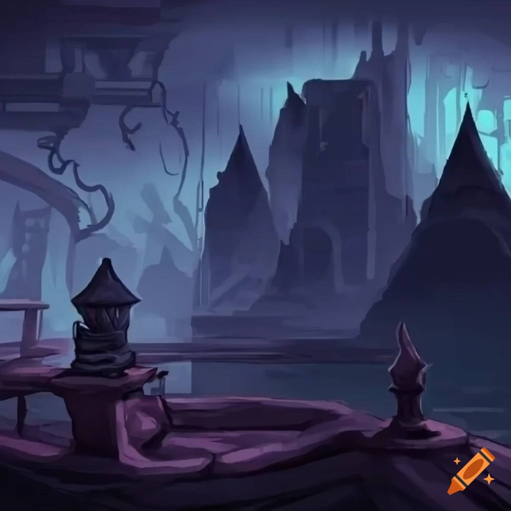 Image of a peaceful gaming environment on Craiyon