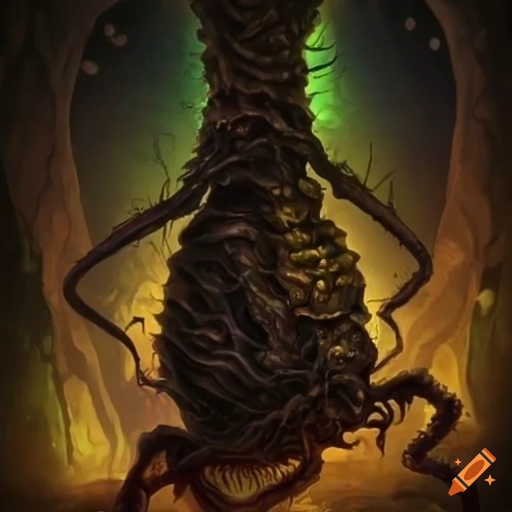 Wasps nest with a lovecraftian twist