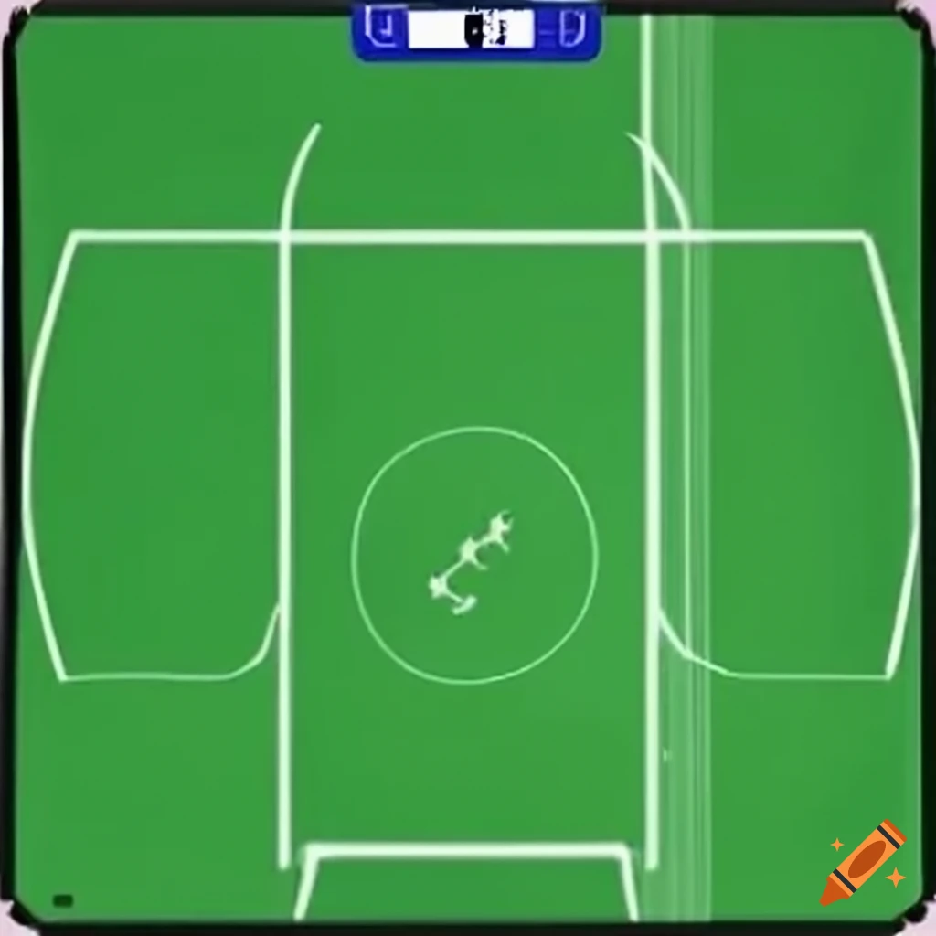 Icon representing different soccer game modes on Craiyon