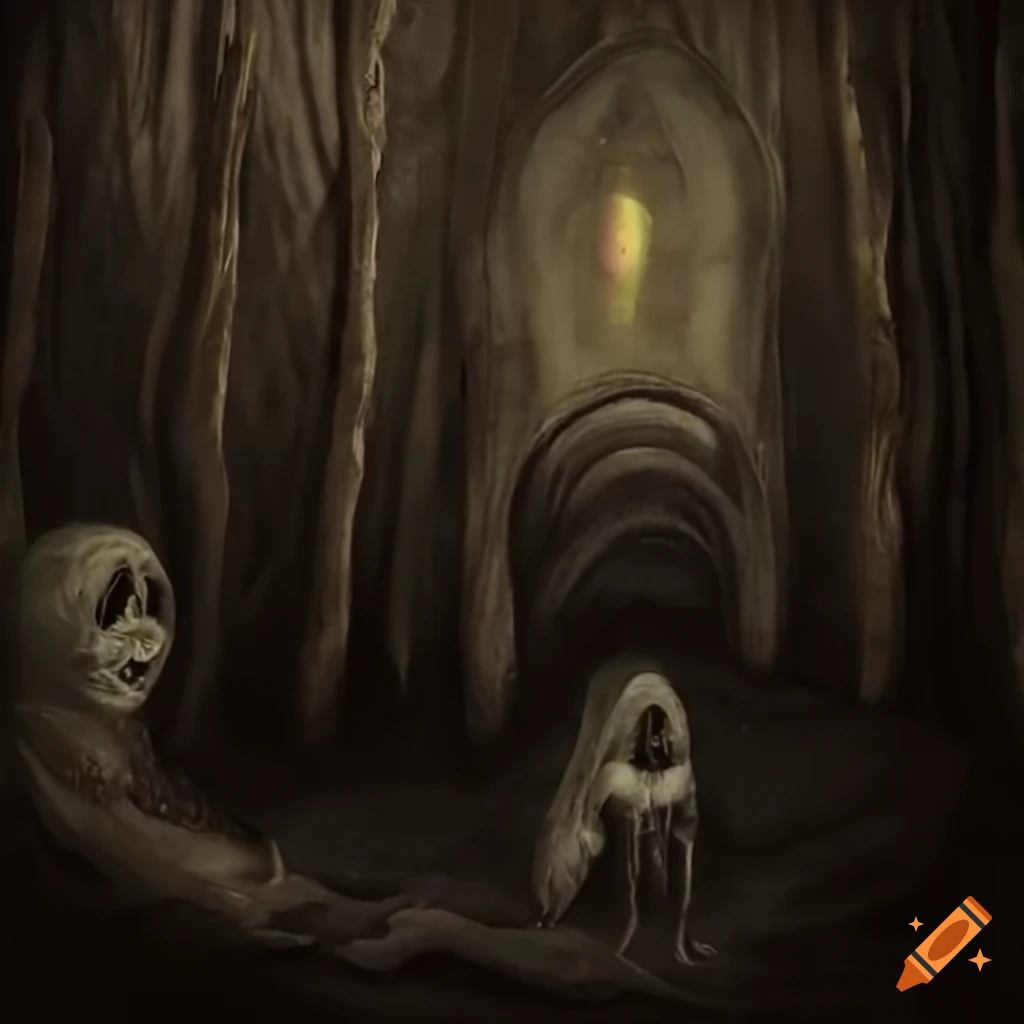 Cover art for a spooky adventure novel