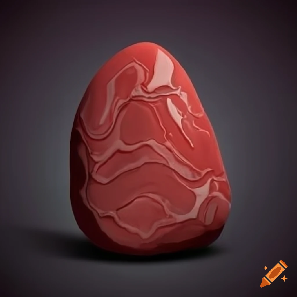 Red stone background