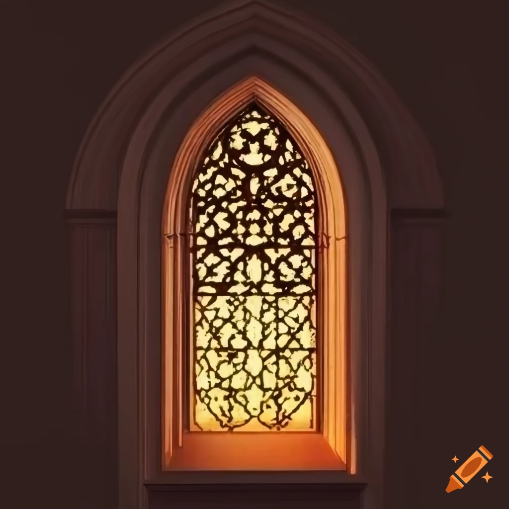 Islamic art-inspired gothic window design