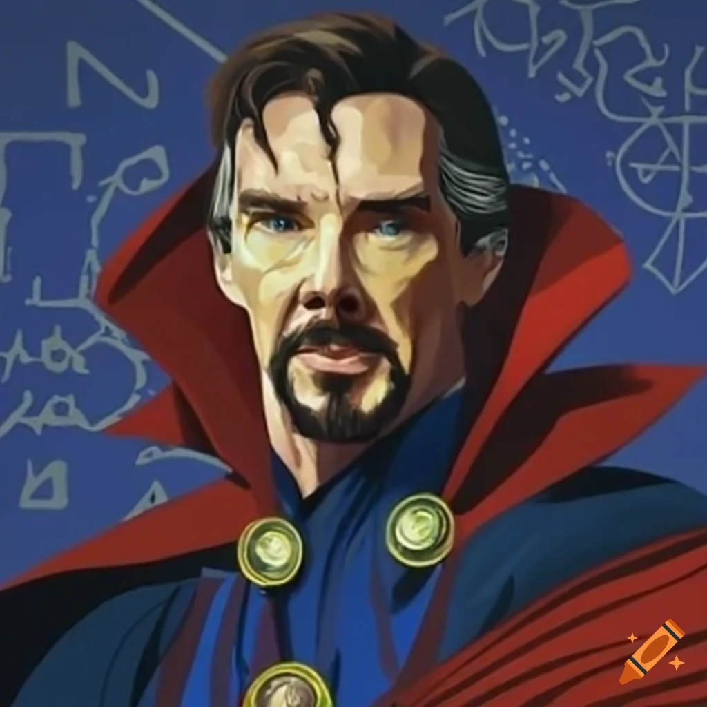 Doctor Strange With Mathematical Equations doctor-strange-with-mathematical-equations