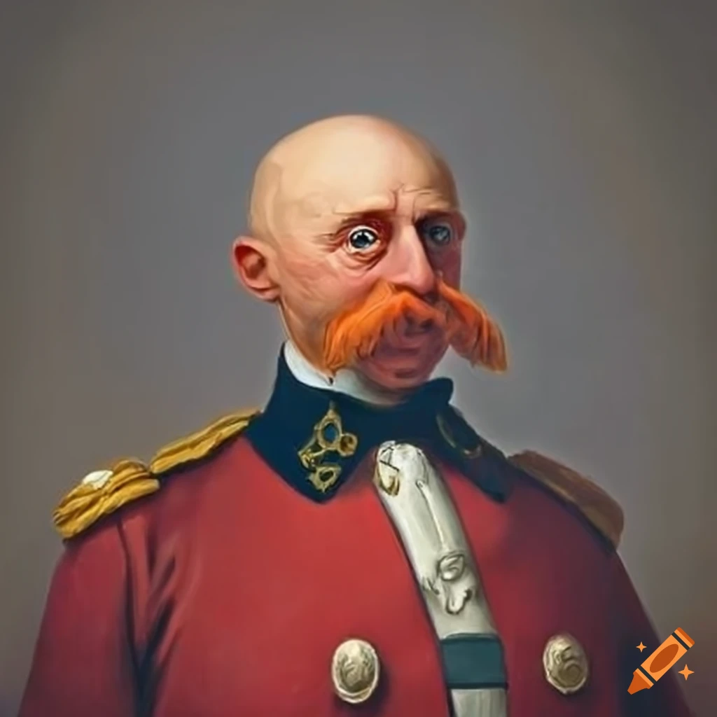 Portrait of the villain doctor eggman on Craiyon