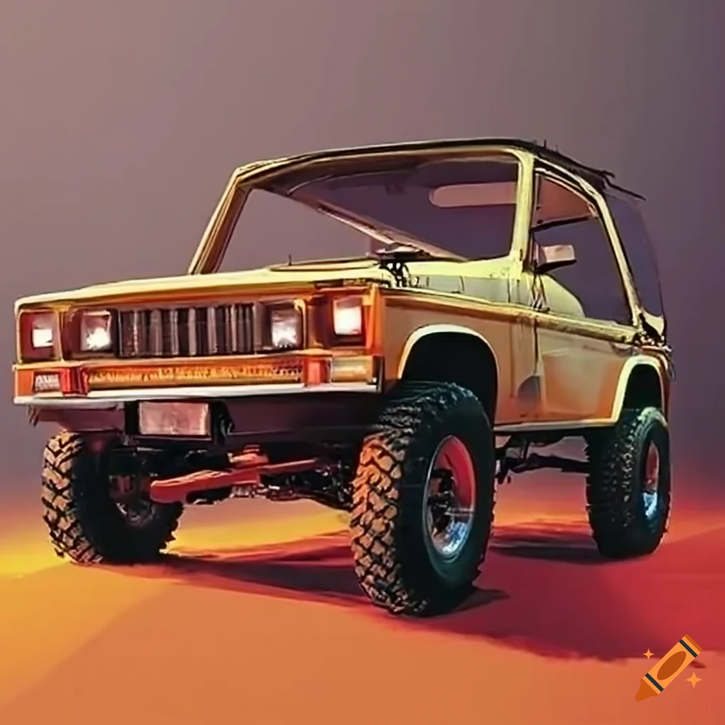 Customized 2000 ford ranger with jdm widebody kit on Craiyon