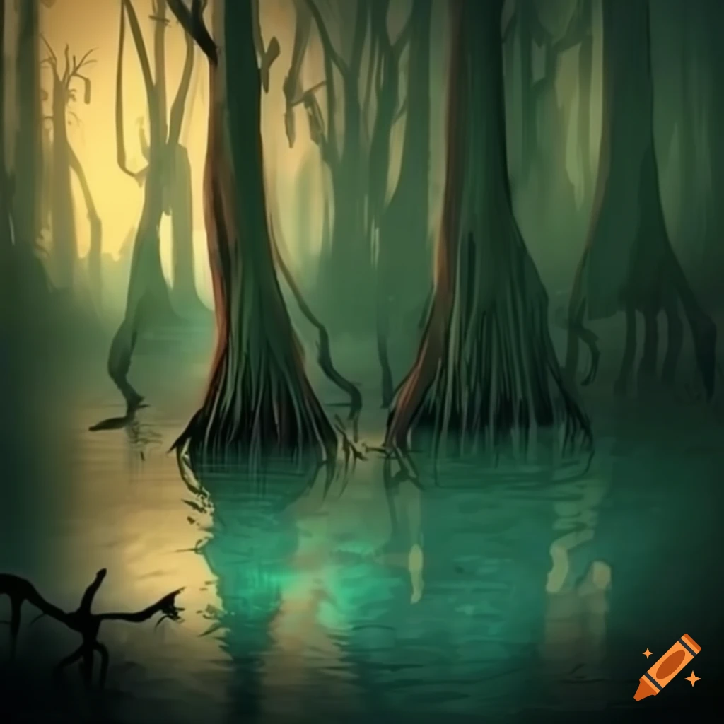 Creepy swamp