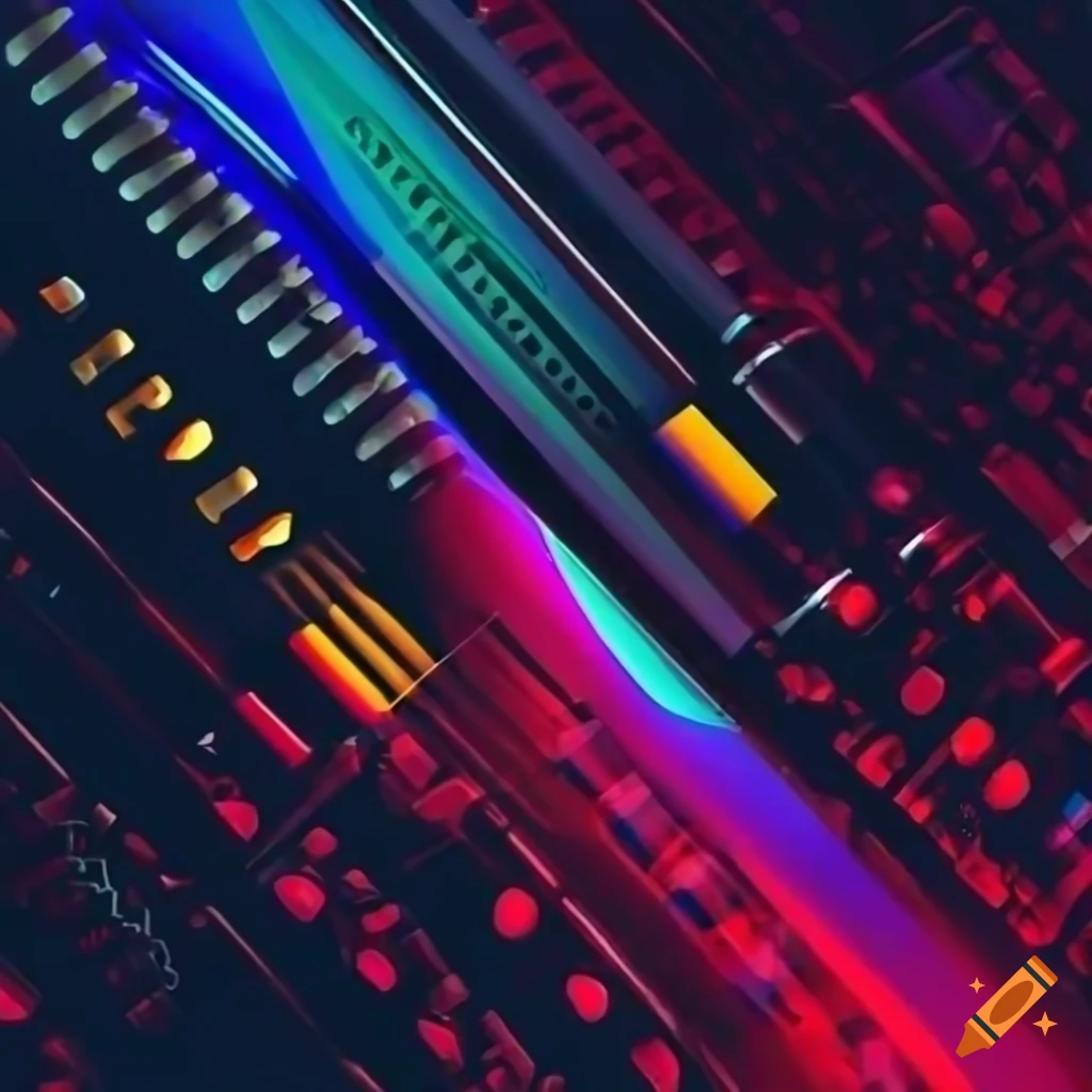 Abstract audio background