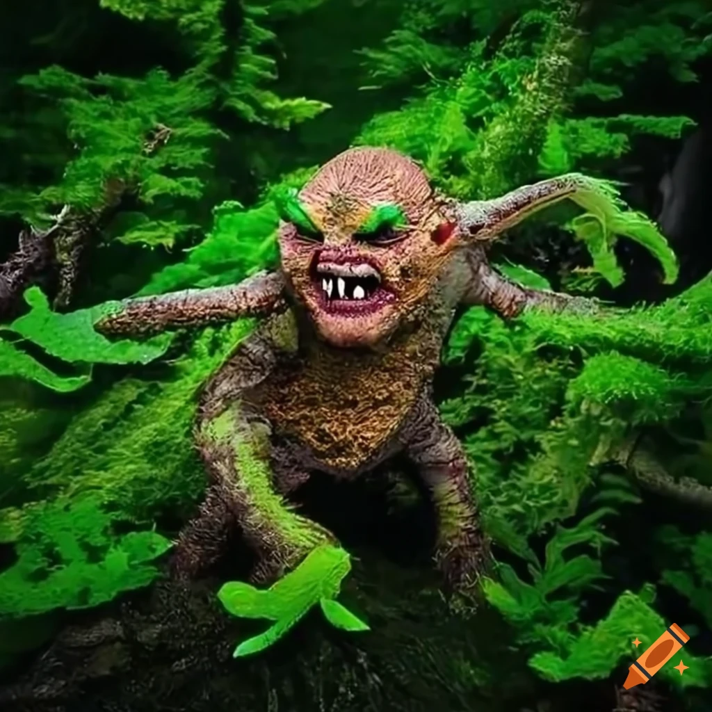 Rotten Tree Monster - captivating hyper-realistic micro photography on ...