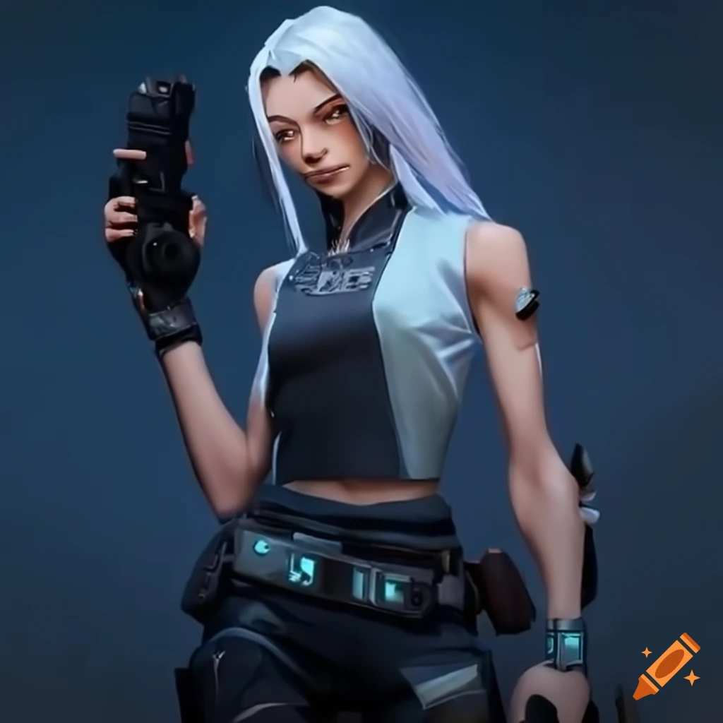 Kay/o, a playable character in the game valorant on Craiyon