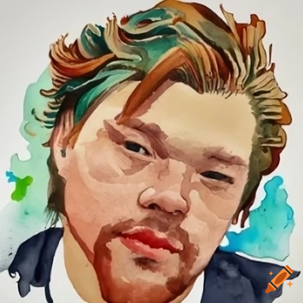 Portrait of theo von painted by van gogh