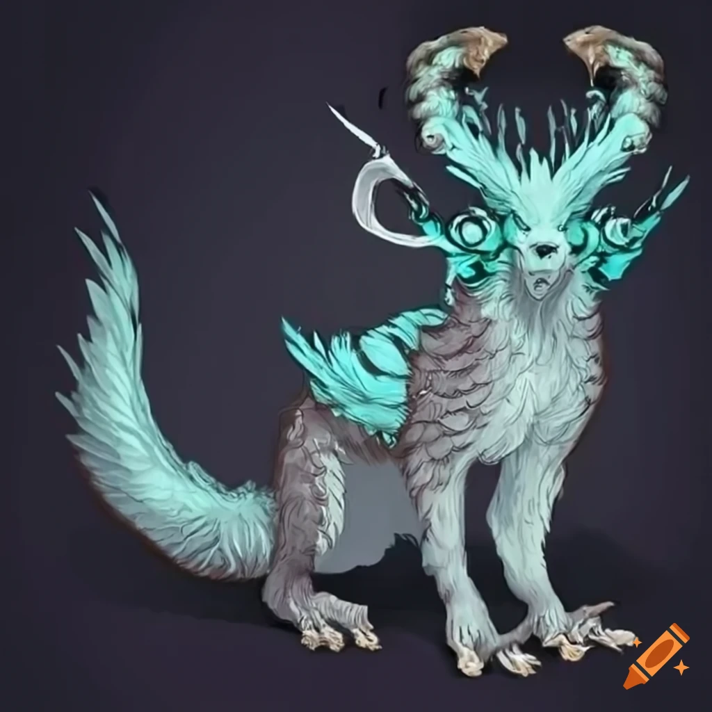 Image of an elegant and kind mythical creature on Craiyon