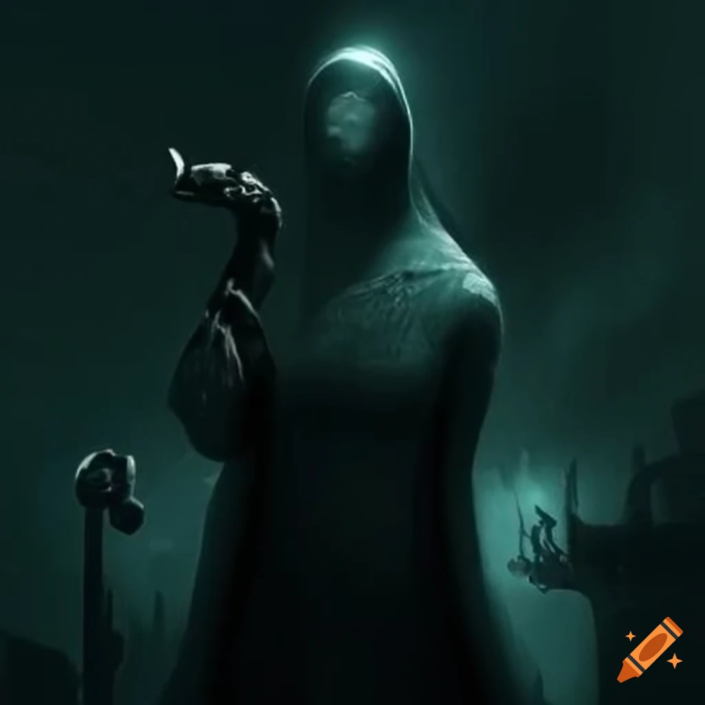 Dark and futuristic profile picture
