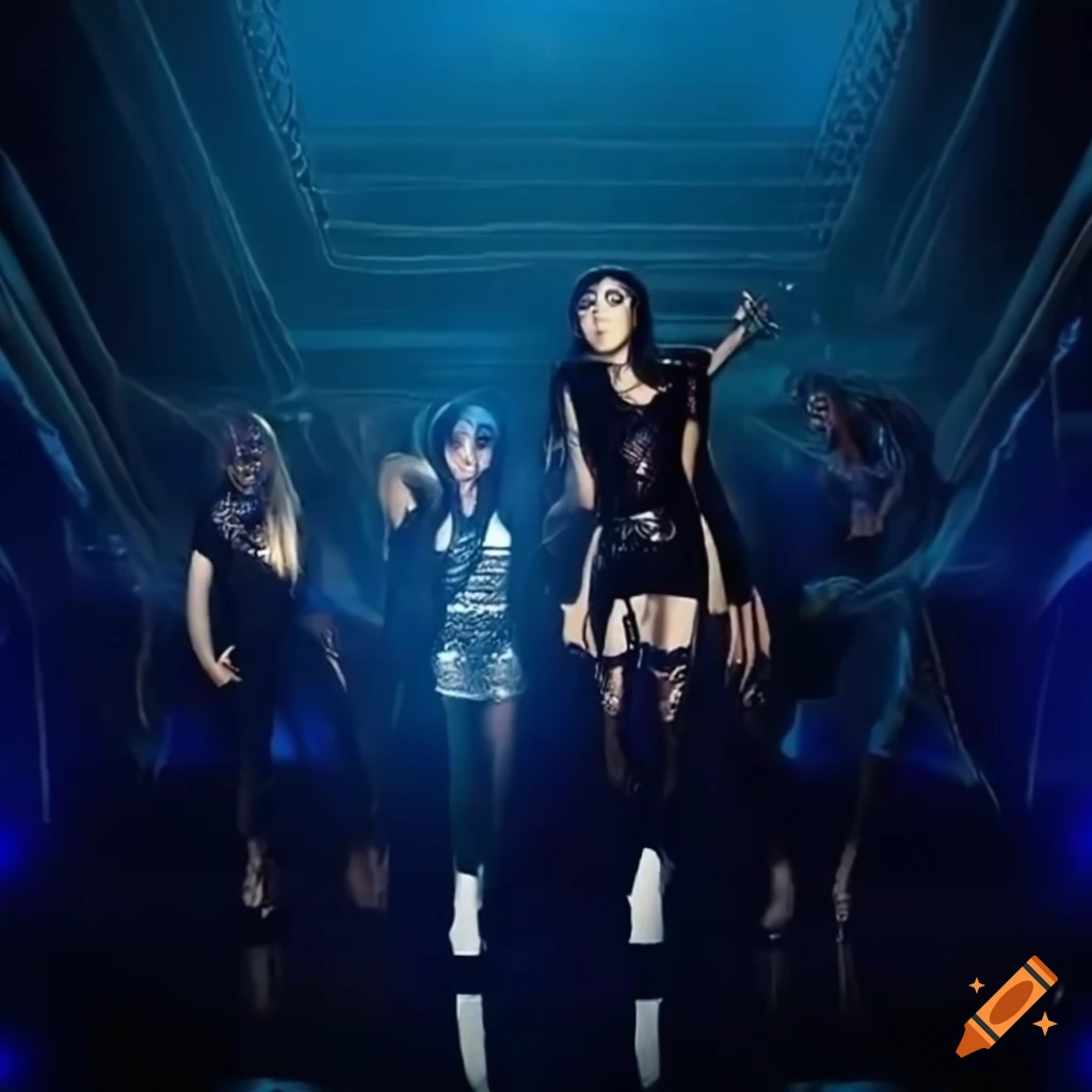 Cover of 2ne1's album 'party all night, tonight'