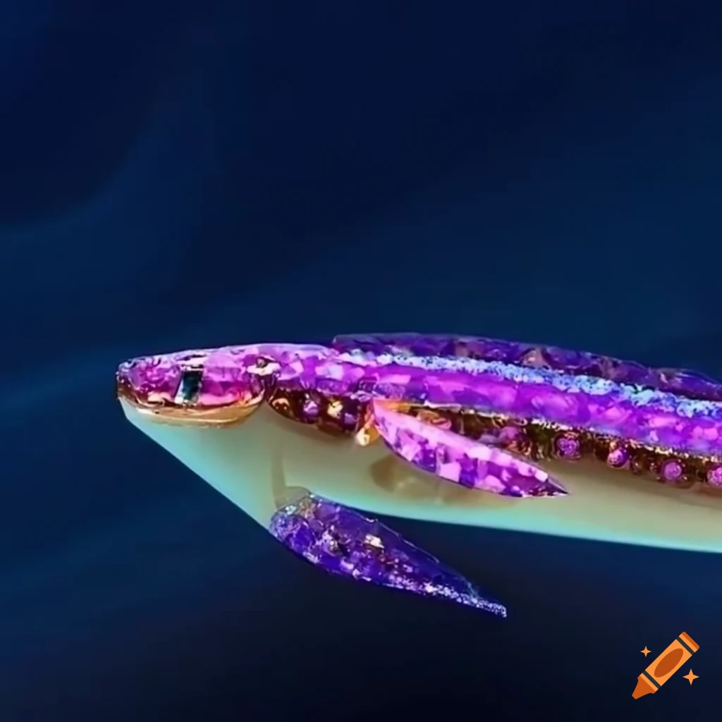 Extremely detailed and realistic portrait of a mermaid with emerald and ...