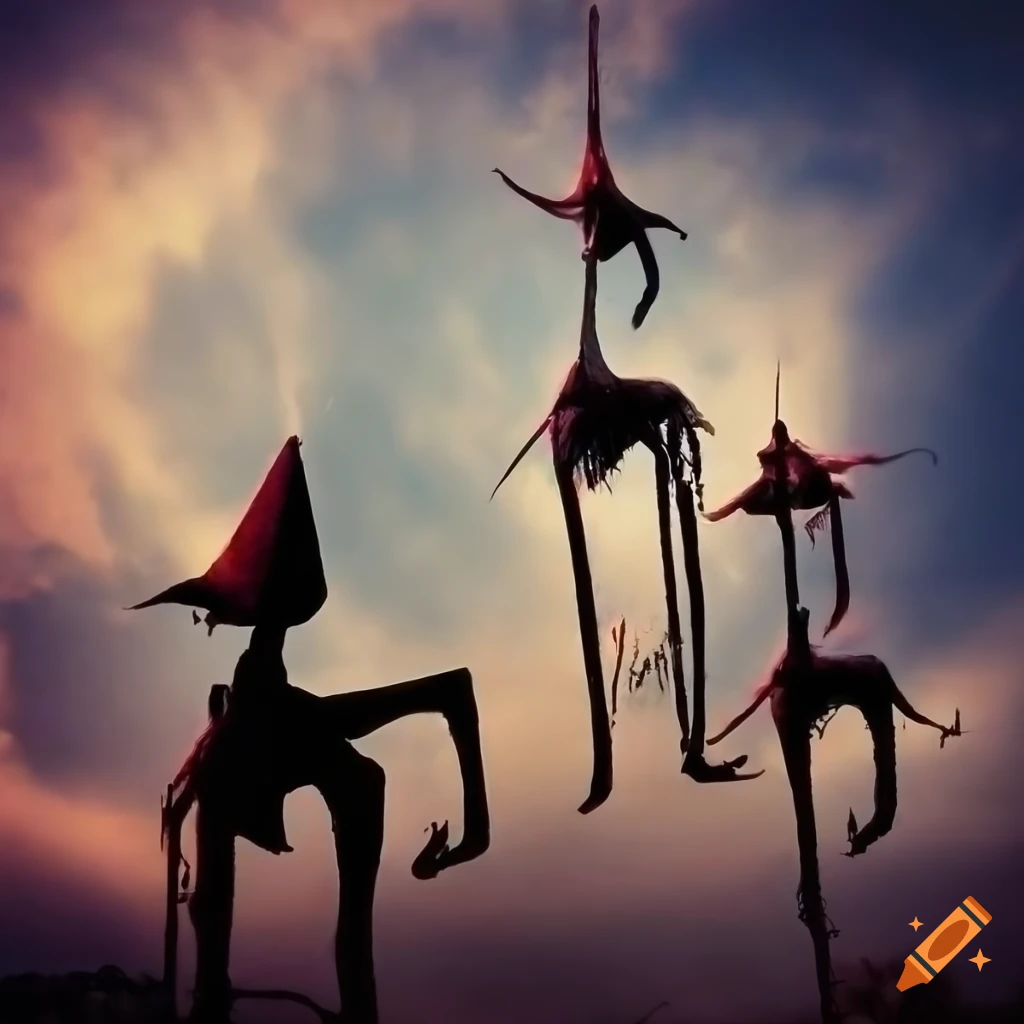 Surrealist circus parc with hybrid creatures and graffiti on Craiyon