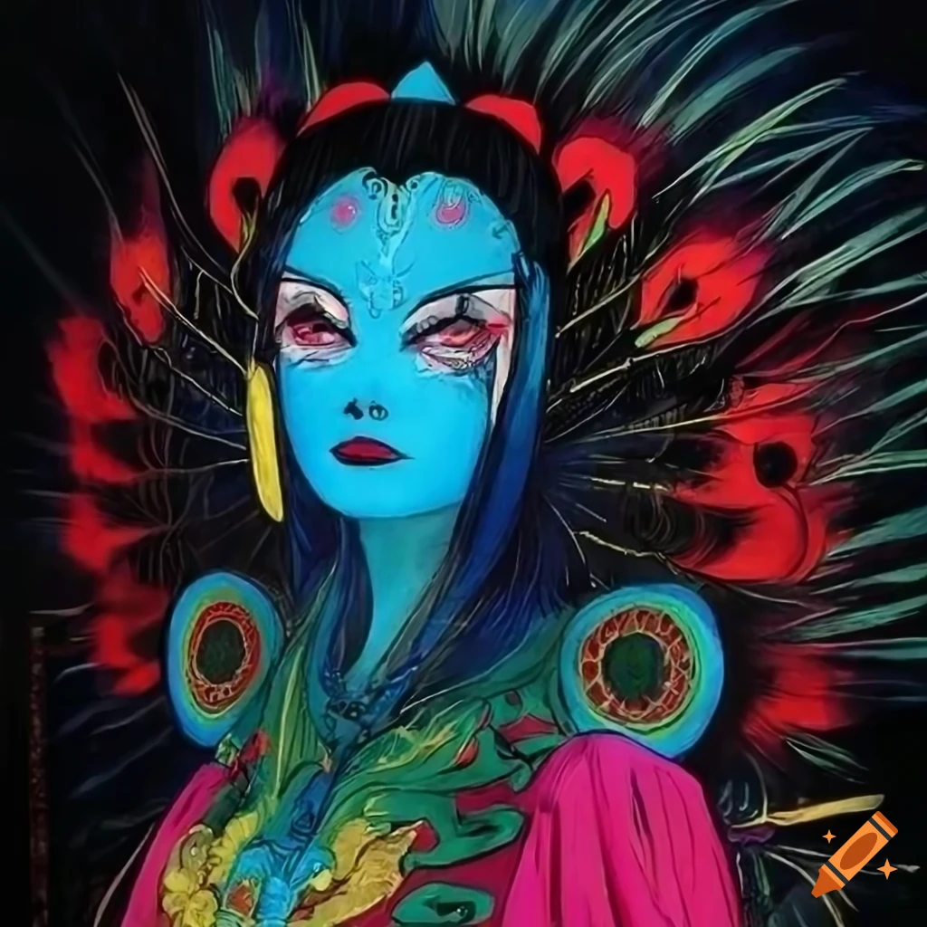 Artistic depiction of transformative beauty on Craiyon