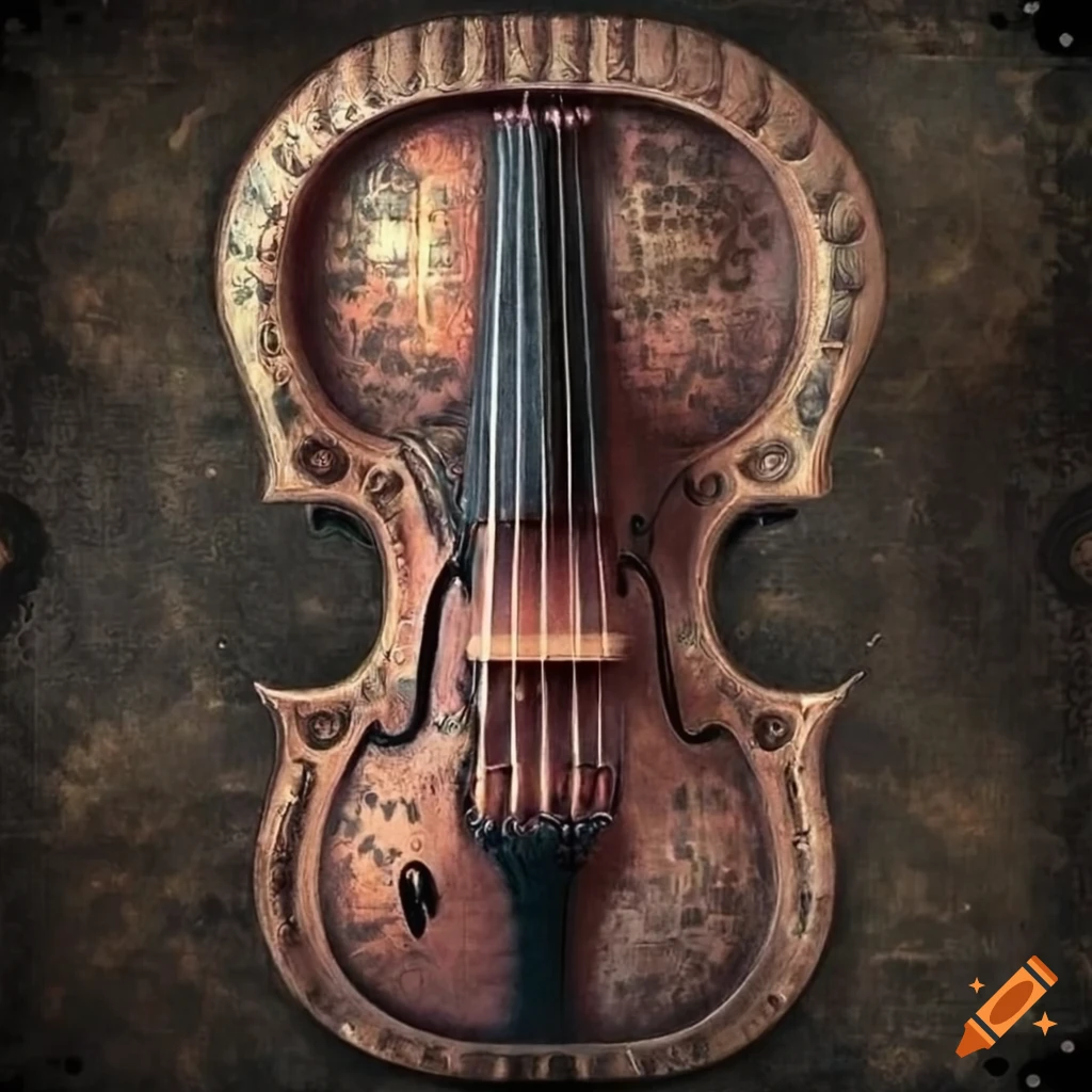 Baroque musical instruments for chamber music on Craiyon