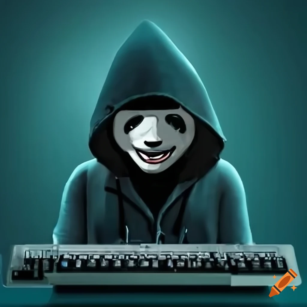 Cybersecurity theme with the text 'hack the inside' on Craiyon