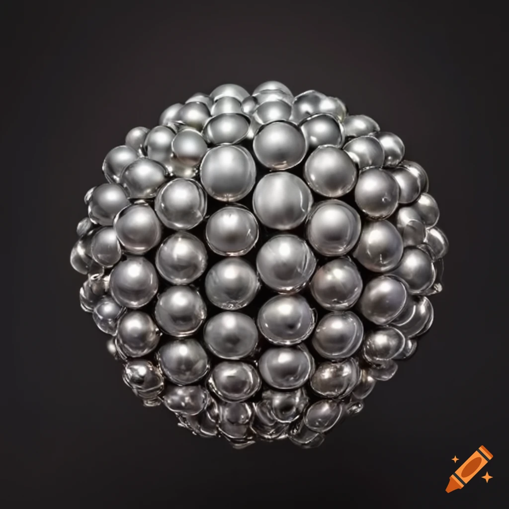 Dodecahedral metallic sphere cluster