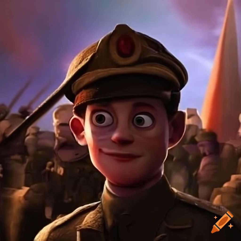 Disney Pixar WW1 movie poster on Craiyon