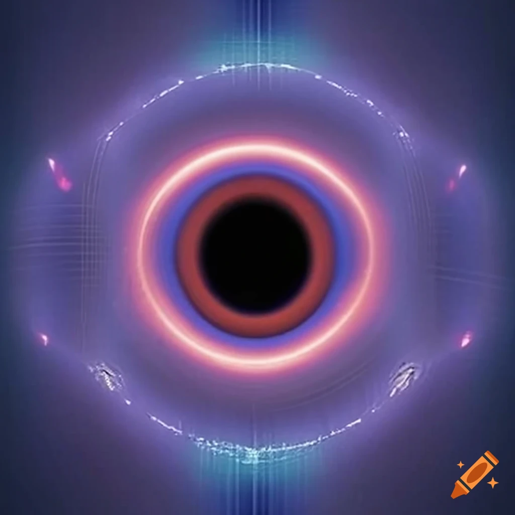 Mesmerizing 3d black hole