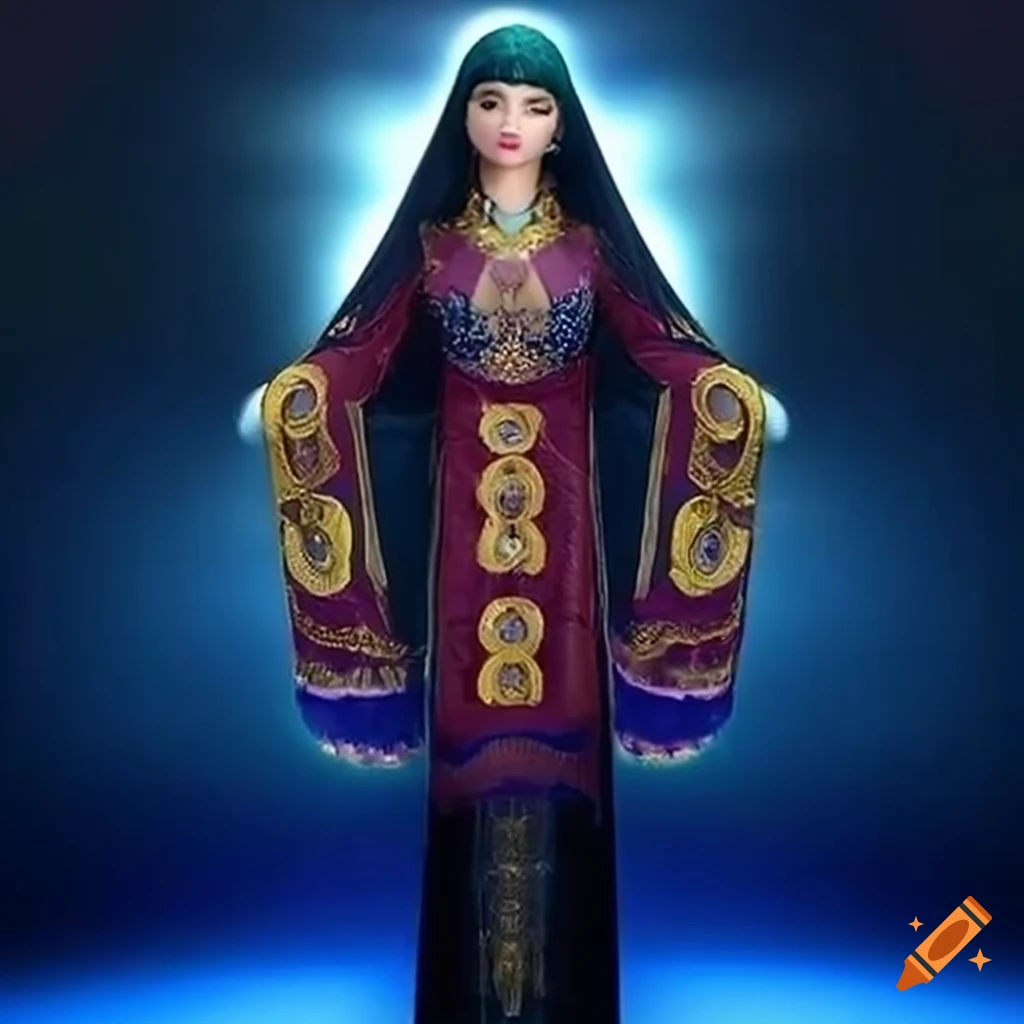 Extremely detailed portrait of a person in orthodox dress