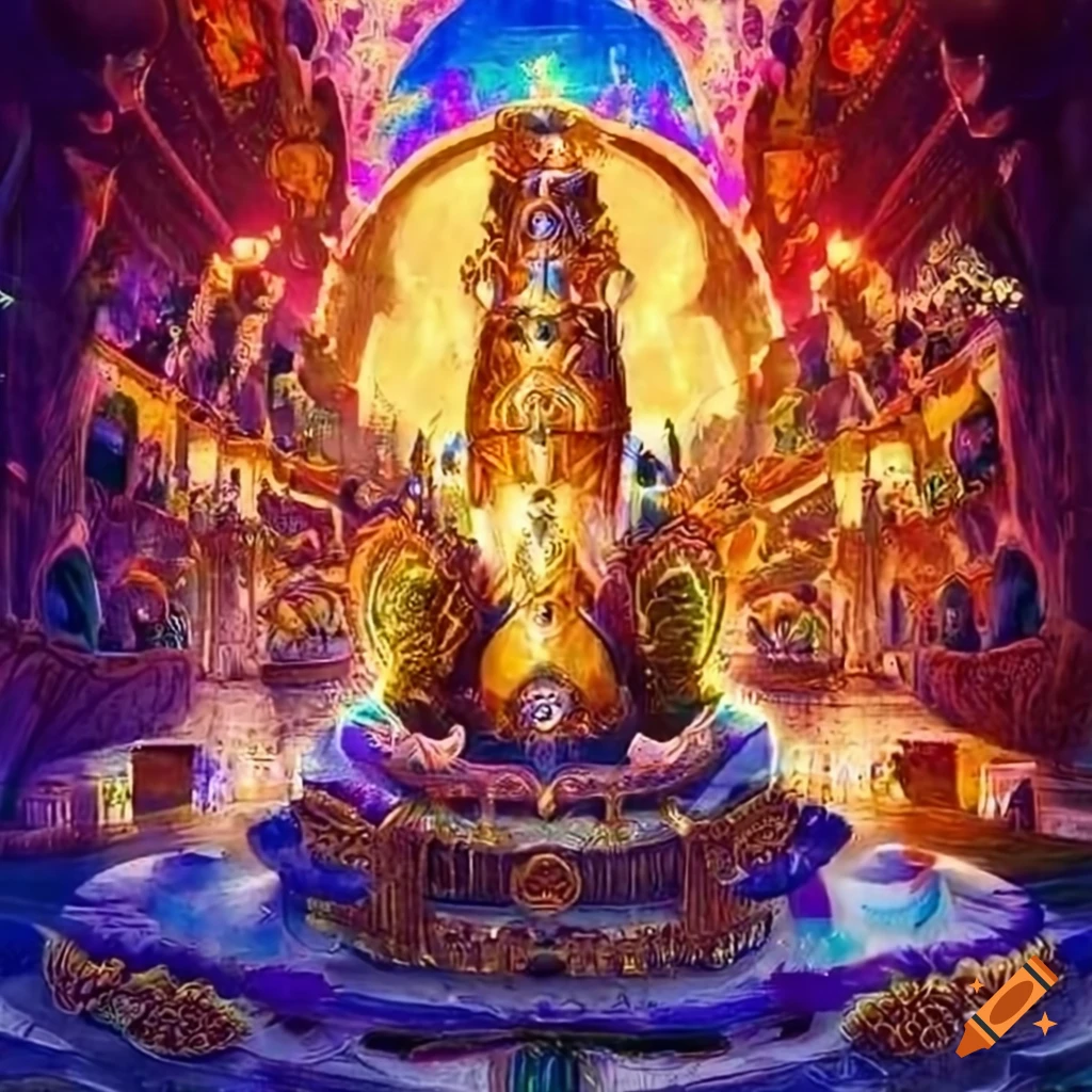 Depiction of ambrosia, the drink of the gods on Craiyon